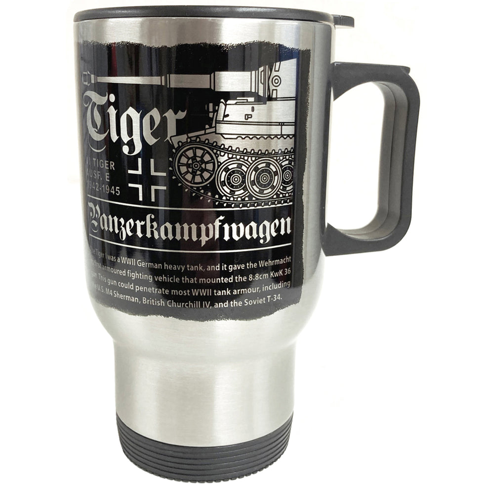 Tiger Tank - 14oz steel mug – The Wooden Model Company