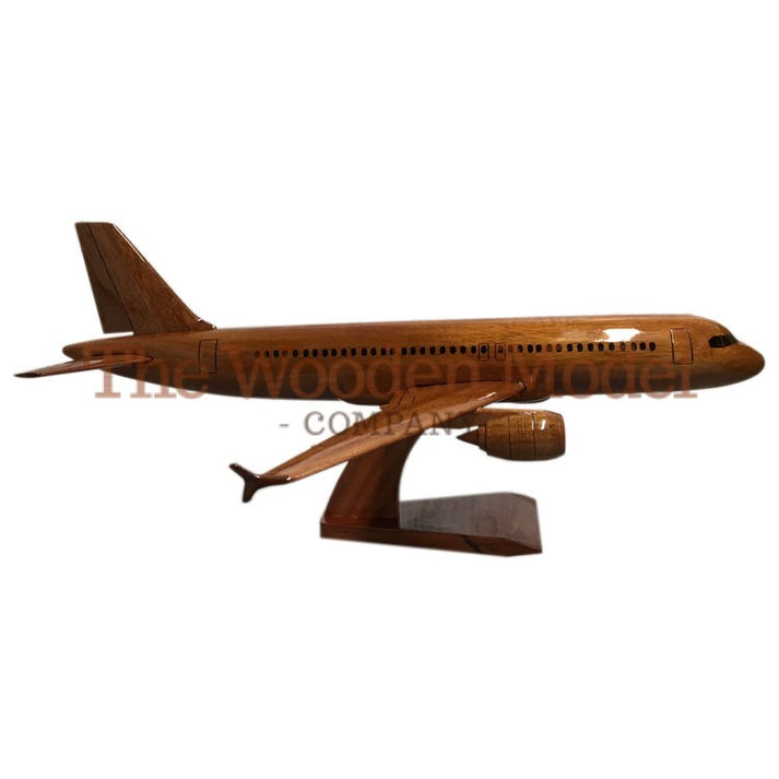 Airbus A320 Civillain Airliner Aircraft Desktop Model. – The Wooden ...