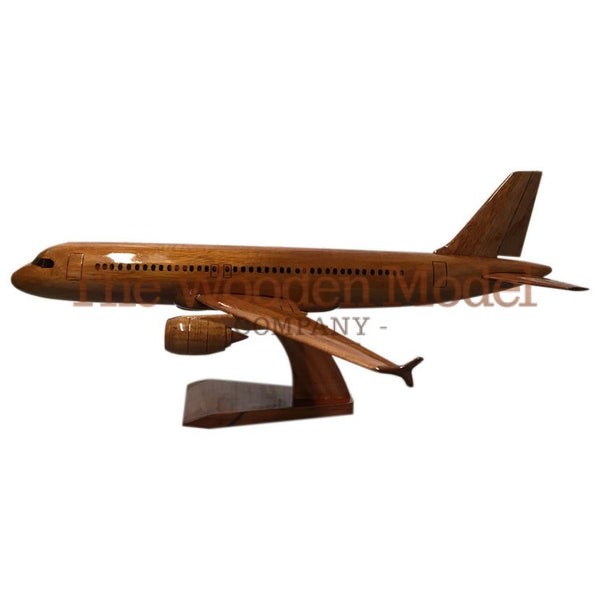 Airbus A320 Civillain Airliner Aircraft Desktop Model. – The Wooden ...
