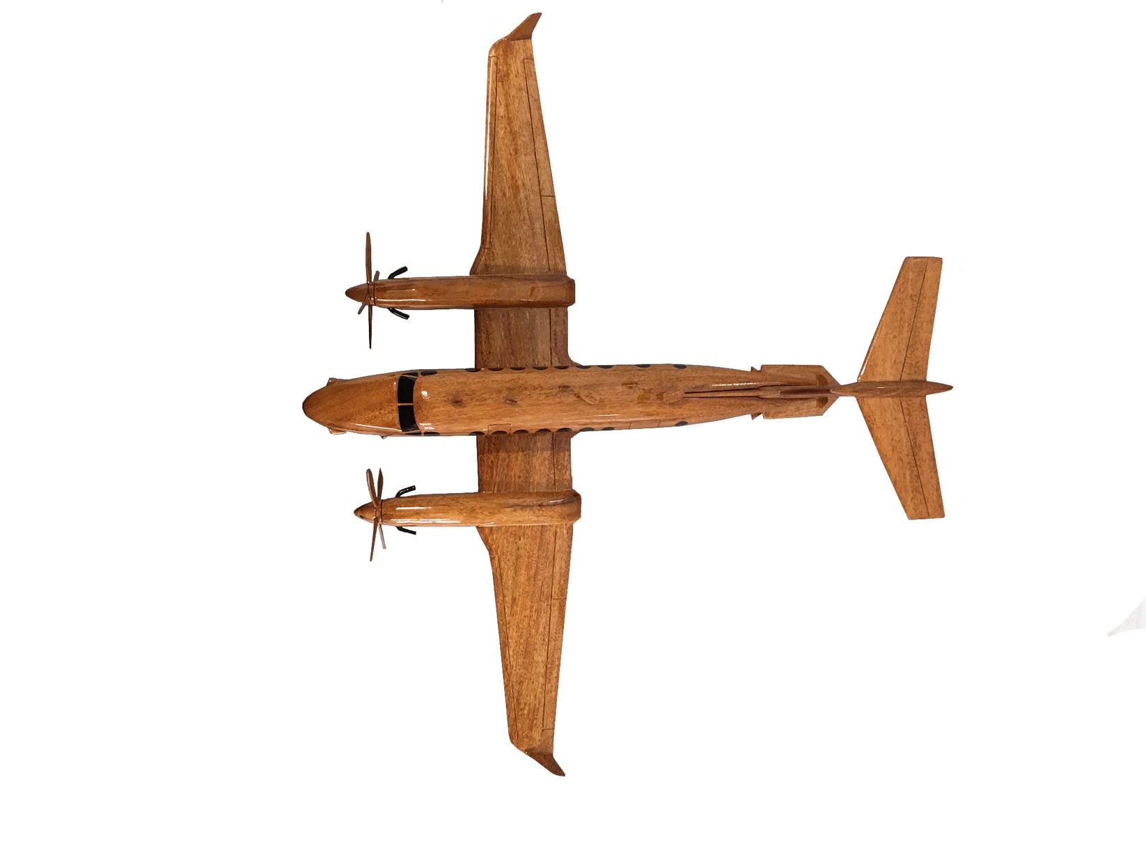 Beechcraft King Air RAF Shadow R1 Reconnaissance Aircraft Wooden Deskt ...