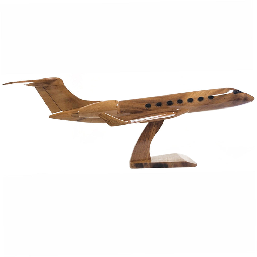 Gulfstream G550 Business Jet Aircraft Wooden Desktop Model – The Wooden ...